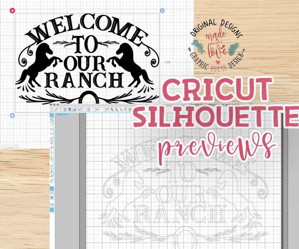 Ranch Svg Welcome to Our Ranch SVG Ranch Cut File in SVG | Etsy