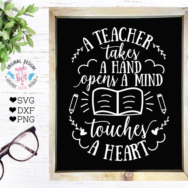 Teacher Takes a Hand - Etsy