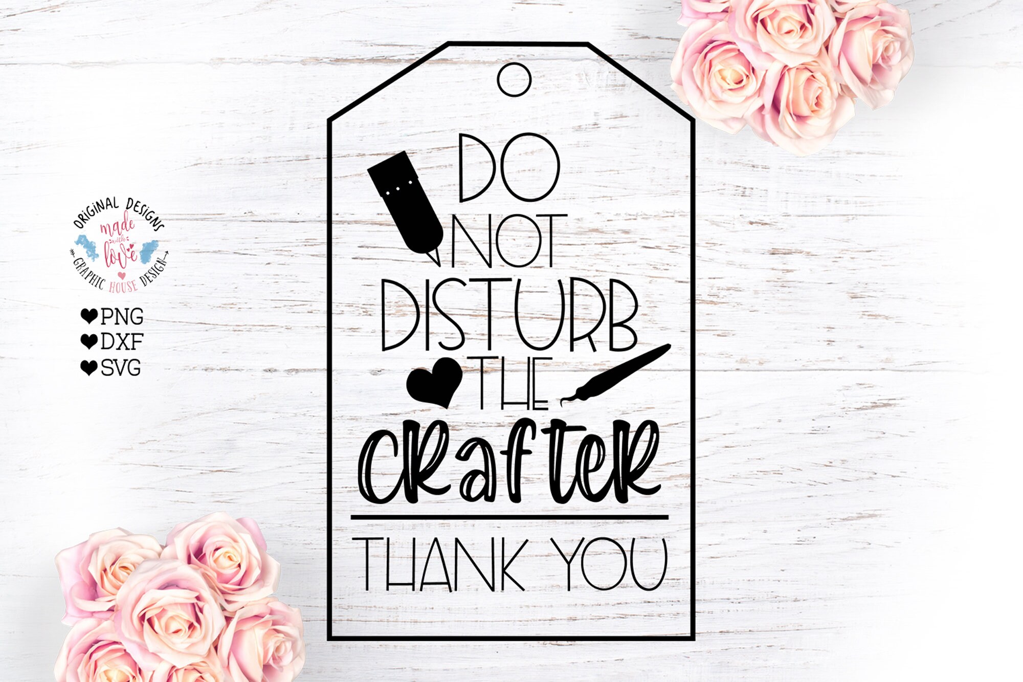 Do Not Disturb the Crafter Cut File Crafts Svg Crafting | Etsy