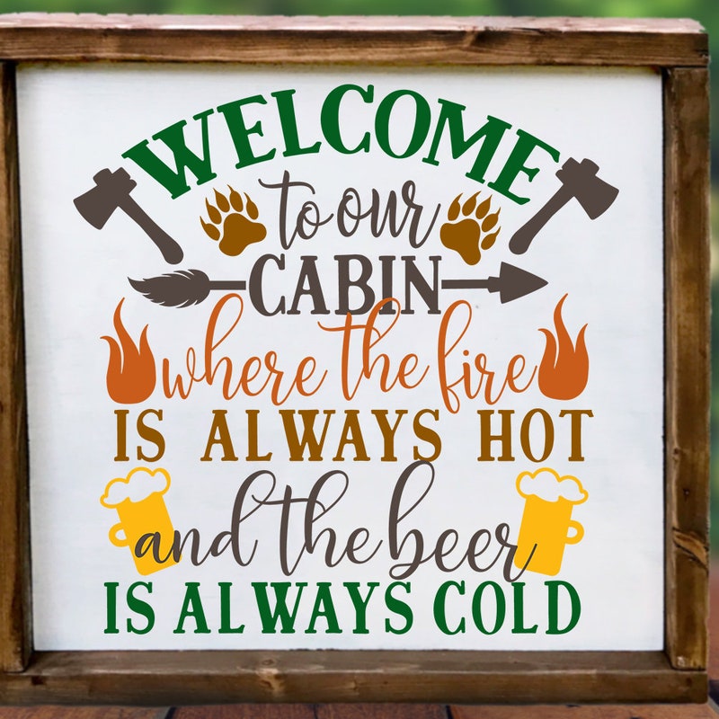Funny Cabin Signs - Etsy