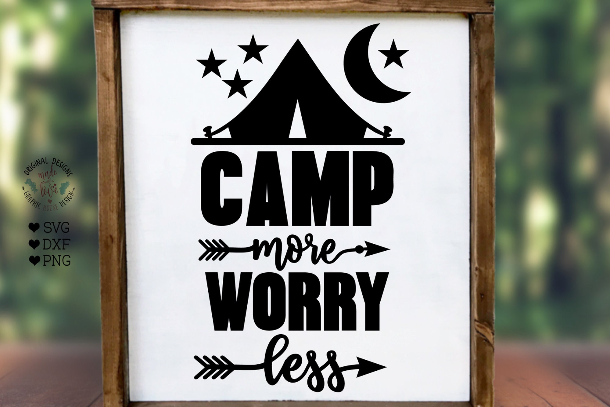 Camp more worry less Camp svg Campers svg Camping Camp | Etsy
