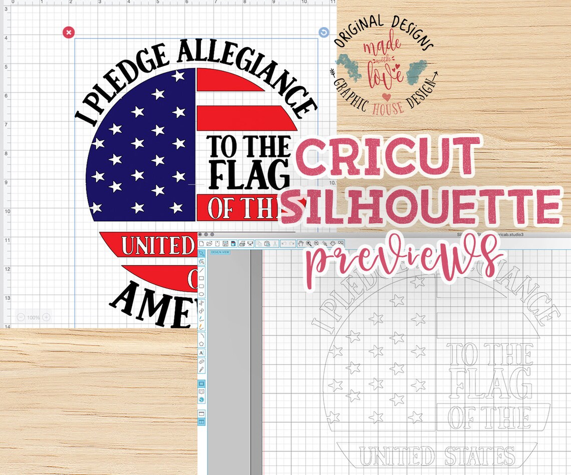 Pledge Allegiance SVG America Pledge SVG America Allegiance - Etsy