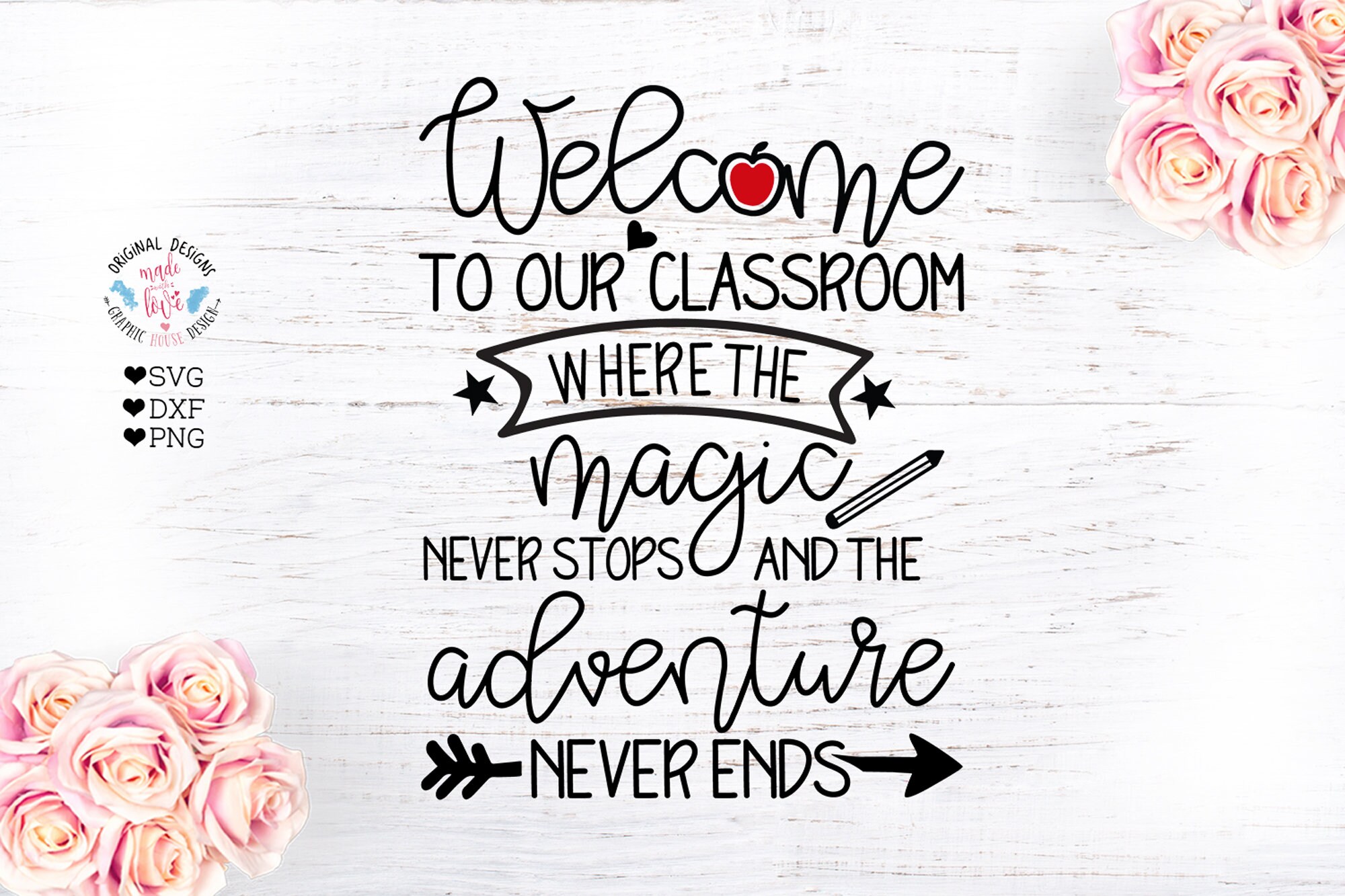School First Day Svg Welcome to Our Classroom Svg Dxf Png - Etsy