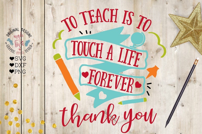 Teachers Svg Teacher's Appreciation Svg to Teach is to - Etsy