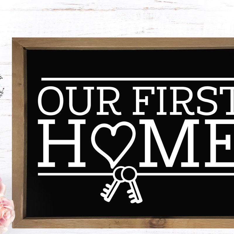 First Home Svg - Etsy