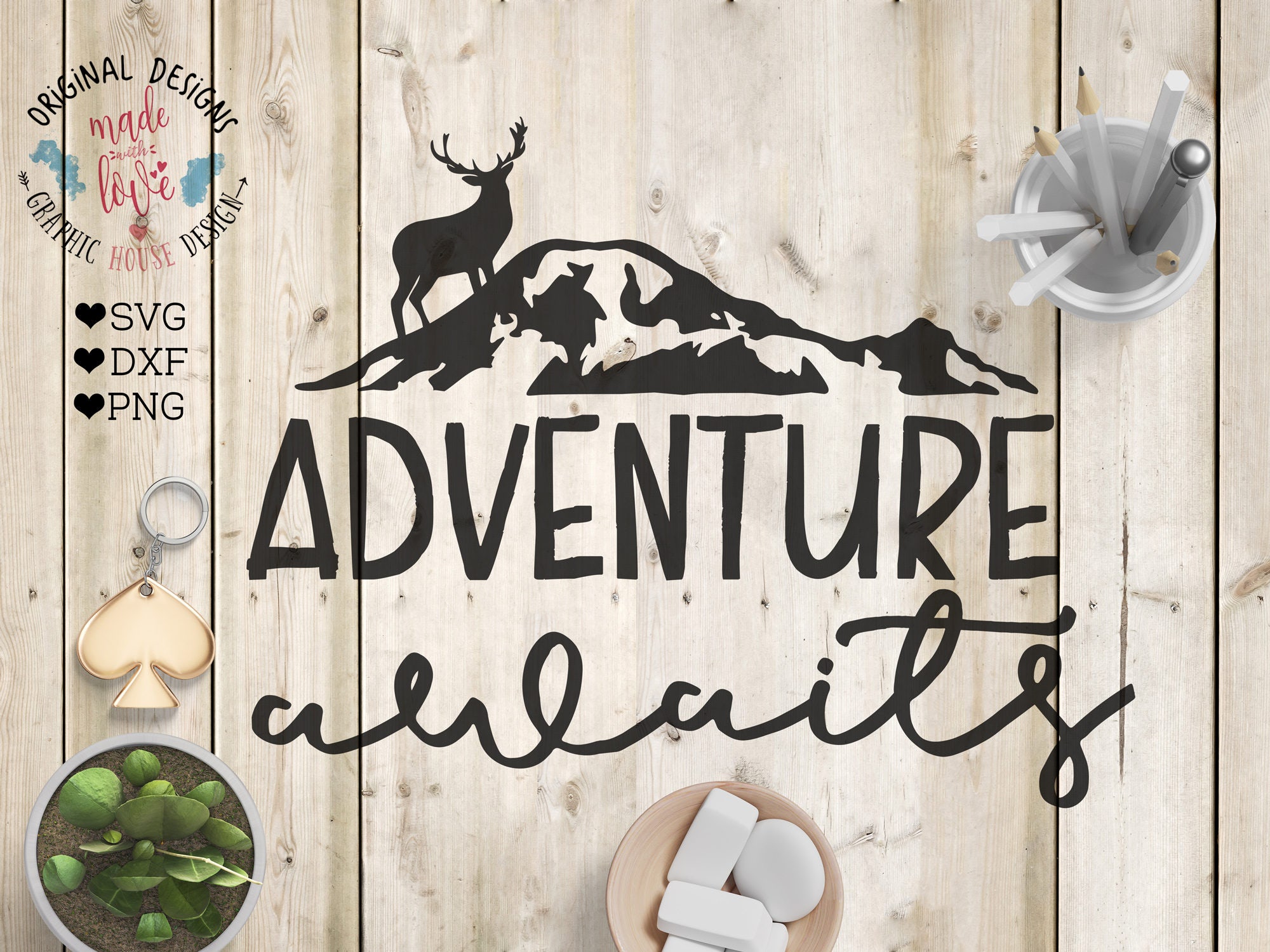 Adventure Svg Adventure Cut File Adventure Awaits Svg - Etsy