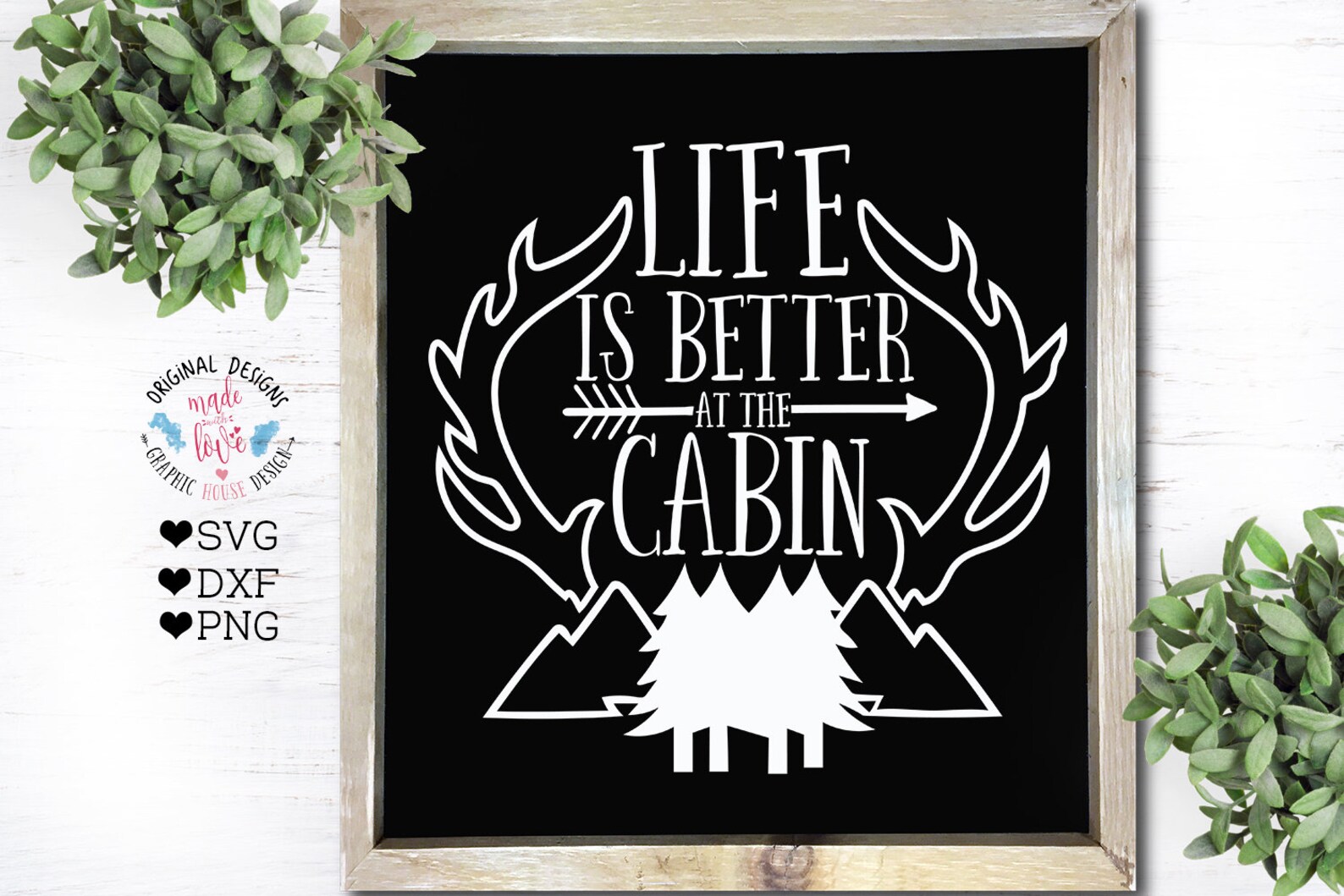 Cabin Svg Woods Svg Life is Better at the Cabin SVG Cut - Etsy