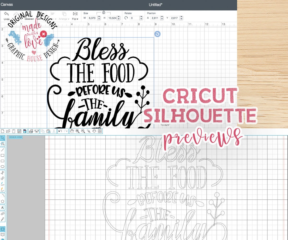 Bless svg Prayer SVG Prayers Cut File Bless the Food Before | Etsy