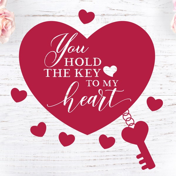 Key to My Heart - Etsy