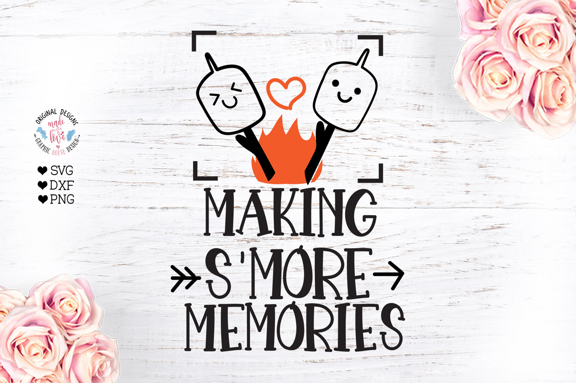Making S'more Memories Smores Svg Smores Quotes - Etsy