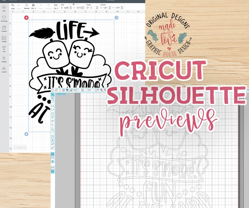 S'mores Svg Life It's S'more Fun at the Camp Cut - Etsy