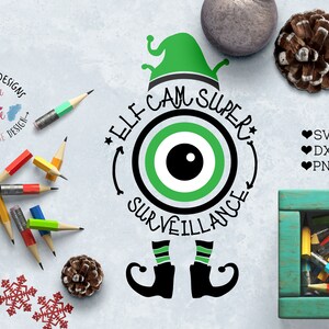 Elf Cam SVG File, Elf Cam Clipart, Elf Cam Clipart, Elf Cam Cut File in ...