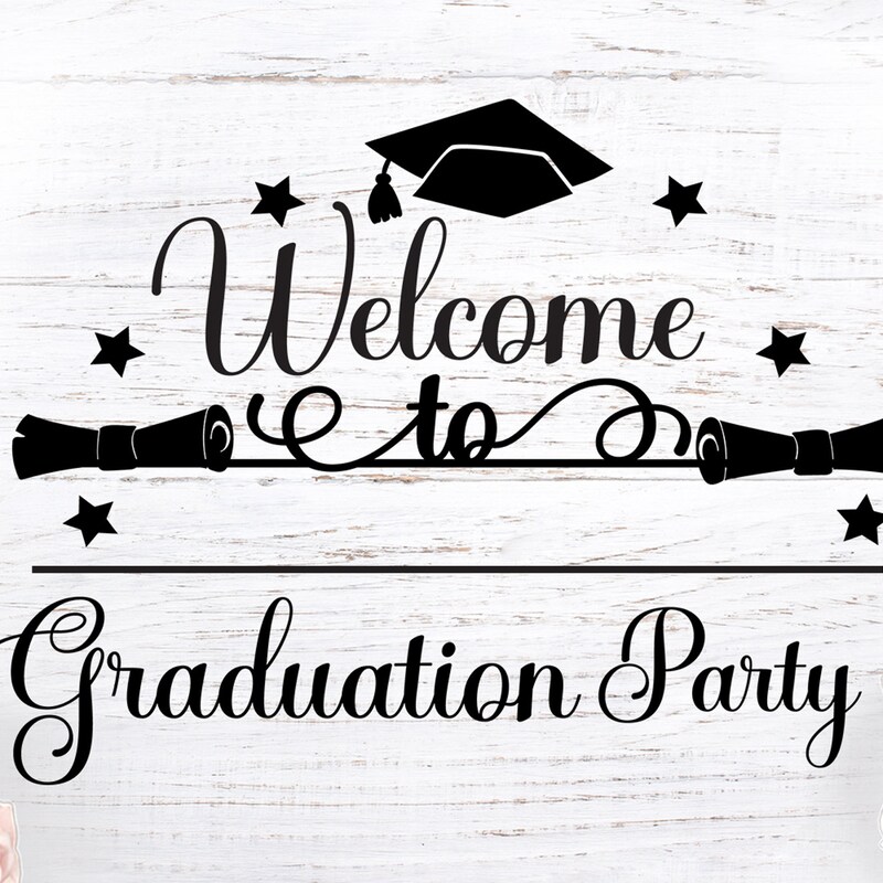 Graduation Sign Svg - Etsy