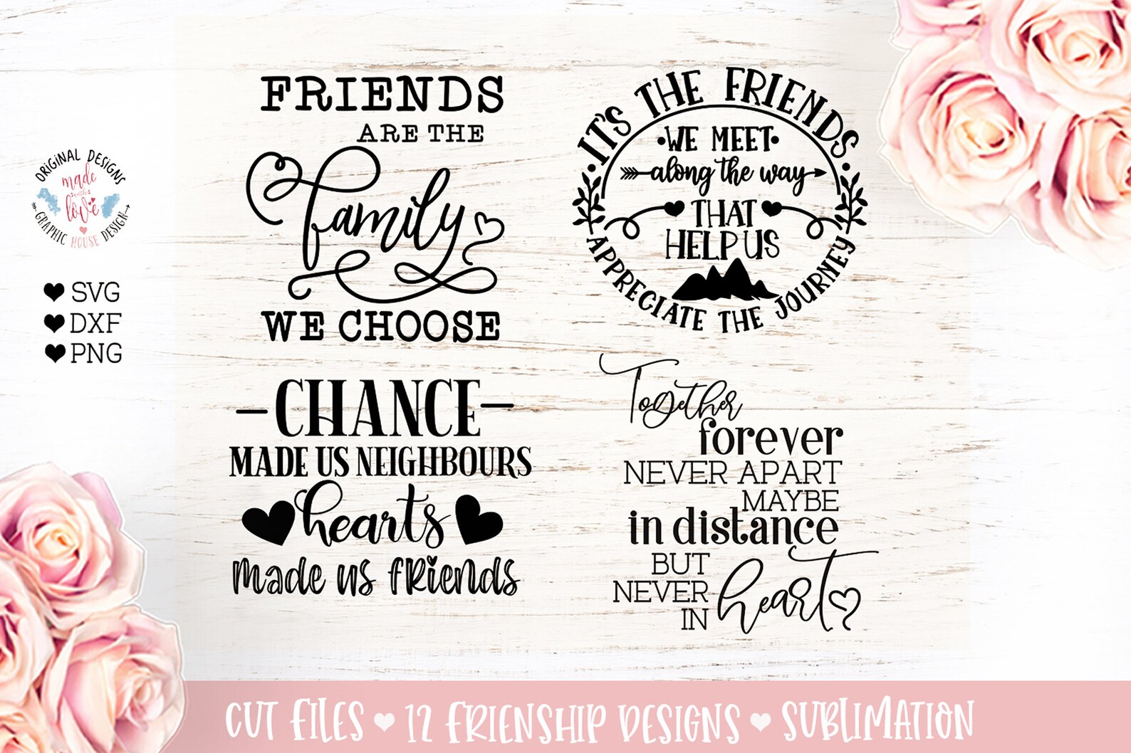 Friends Svg Friends Cut Files Friends Bundle Friends | Etsy