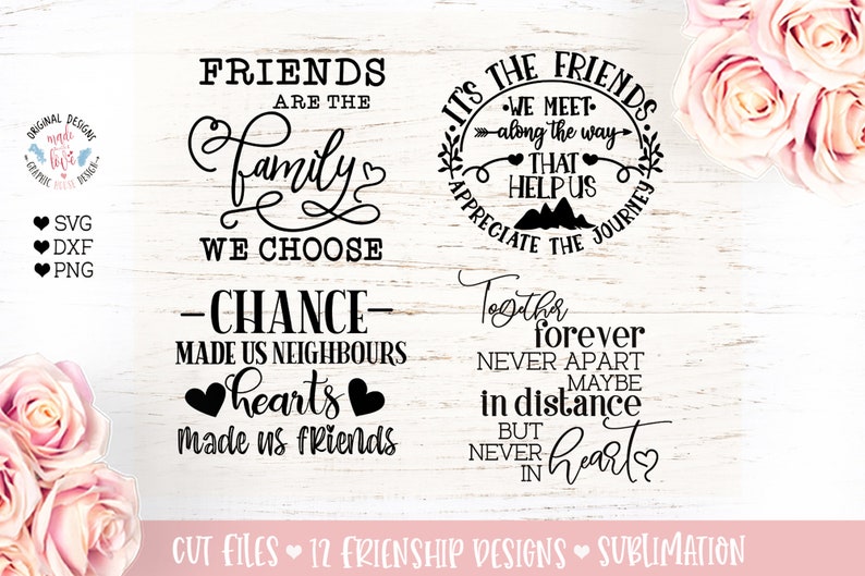 Friends Svg Friends Cut Files Friends Bundle Friends | Etsy