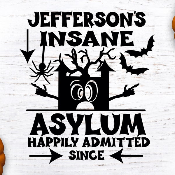 Insane Asylum Sign Svg - Etsy