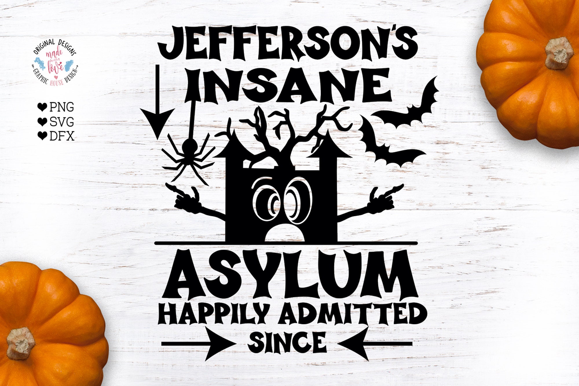 Insane Asylum Svg Halloween Home Sign Halloween Funny Svg - Etsy