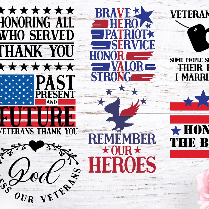 Veterans Svg - Etsy