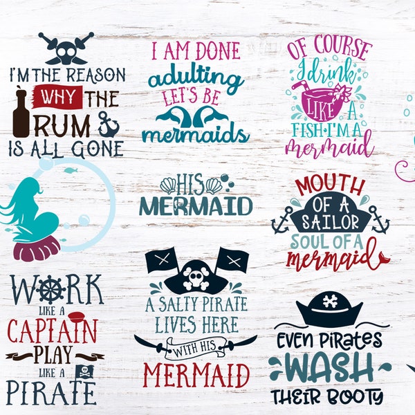 Mermaid Pirate Party - Etsy