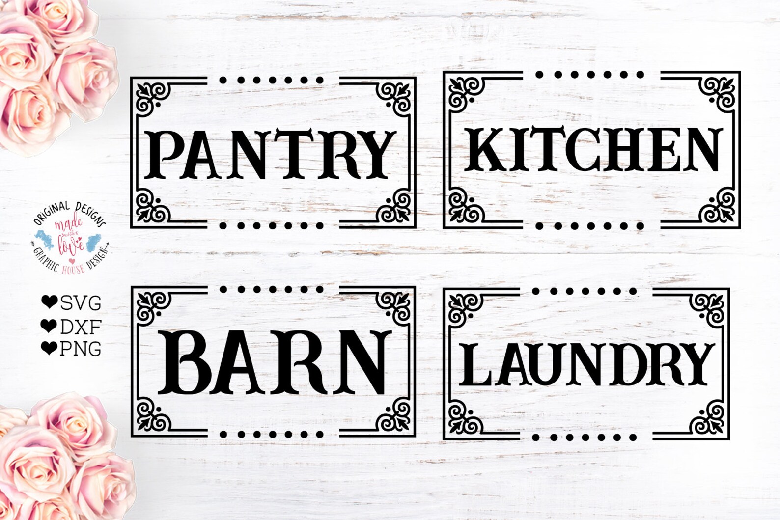 Home Signs Svg Pantry Svg Laundry Svg Barn Svg Kichen Svg - Etsy