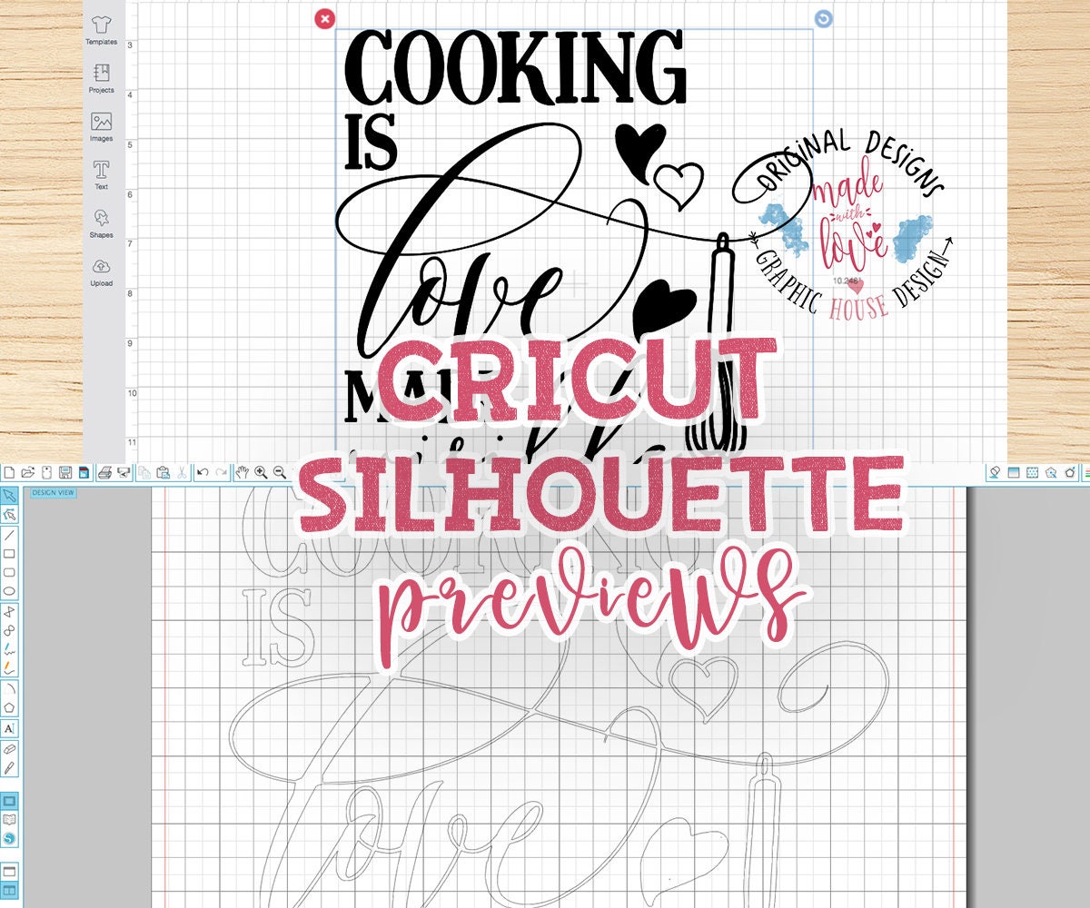 Cooking Svg Kitchen Svg Cooking is Love Made Visible | Etsy