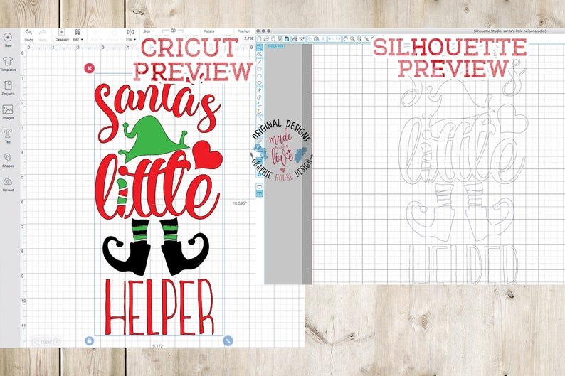 Elf Svg Santa's Helper Svg Santa's Little Helper in - Etsy