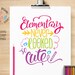 Back to School Svg, Elementary Svg, First Grade Svg, Second Grade Svg ...