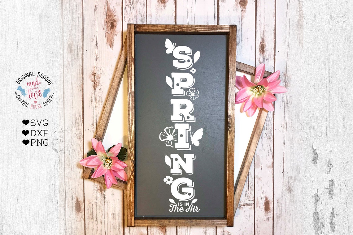 Spring Svg Spring Porch Sign Svg Spring Sign Svg Porch Sign - Etsy
