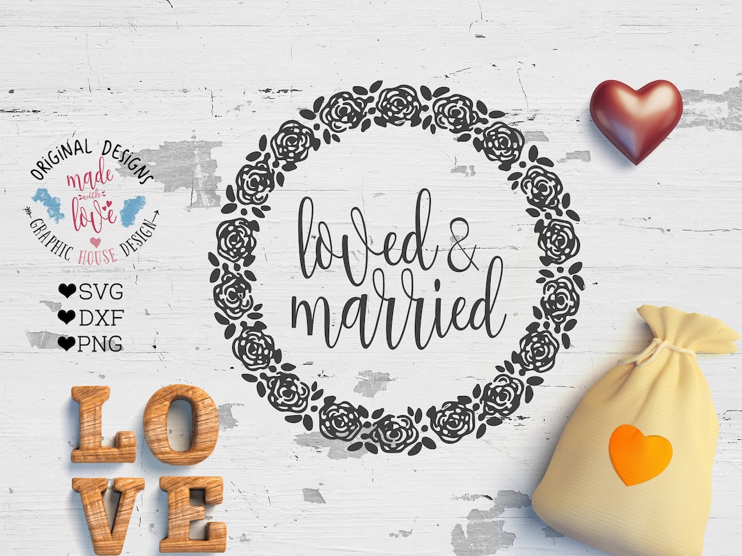 Wedding Svg Married Svg Love Svg Marriage Svg Husband and - Etsy Australia