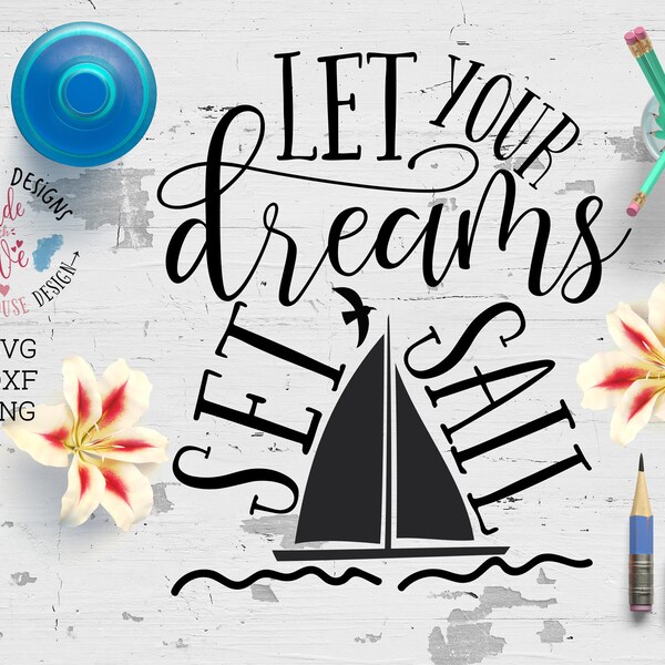 Let Your Dreams Set - Etsy