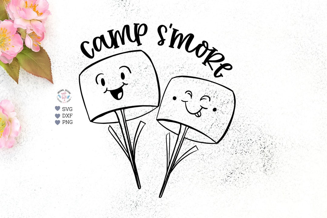 Camp S' More Svg, Camping Cut File, Camp Svg, Camp Cut File, Camping ...