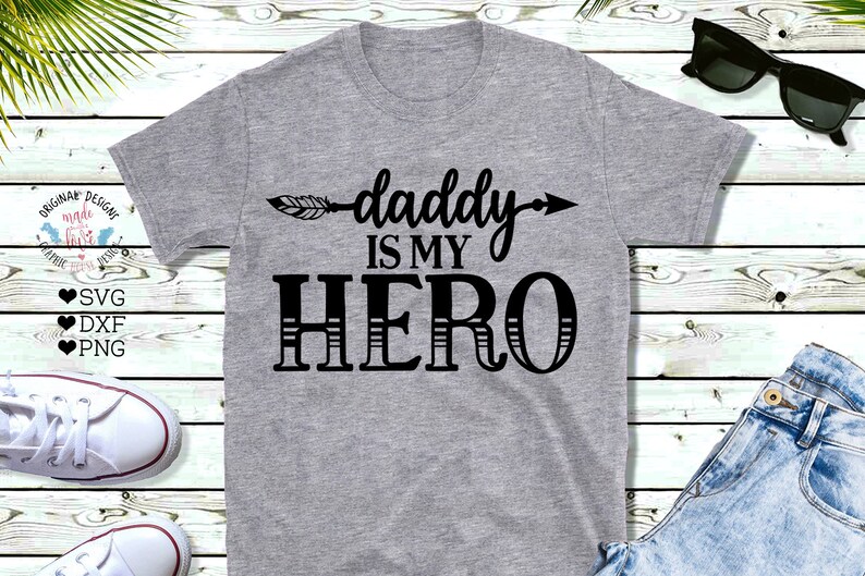 Daddy Svg Daddy Hero Svg Dad Cut File Fathers Day Svg Dad | Etsy