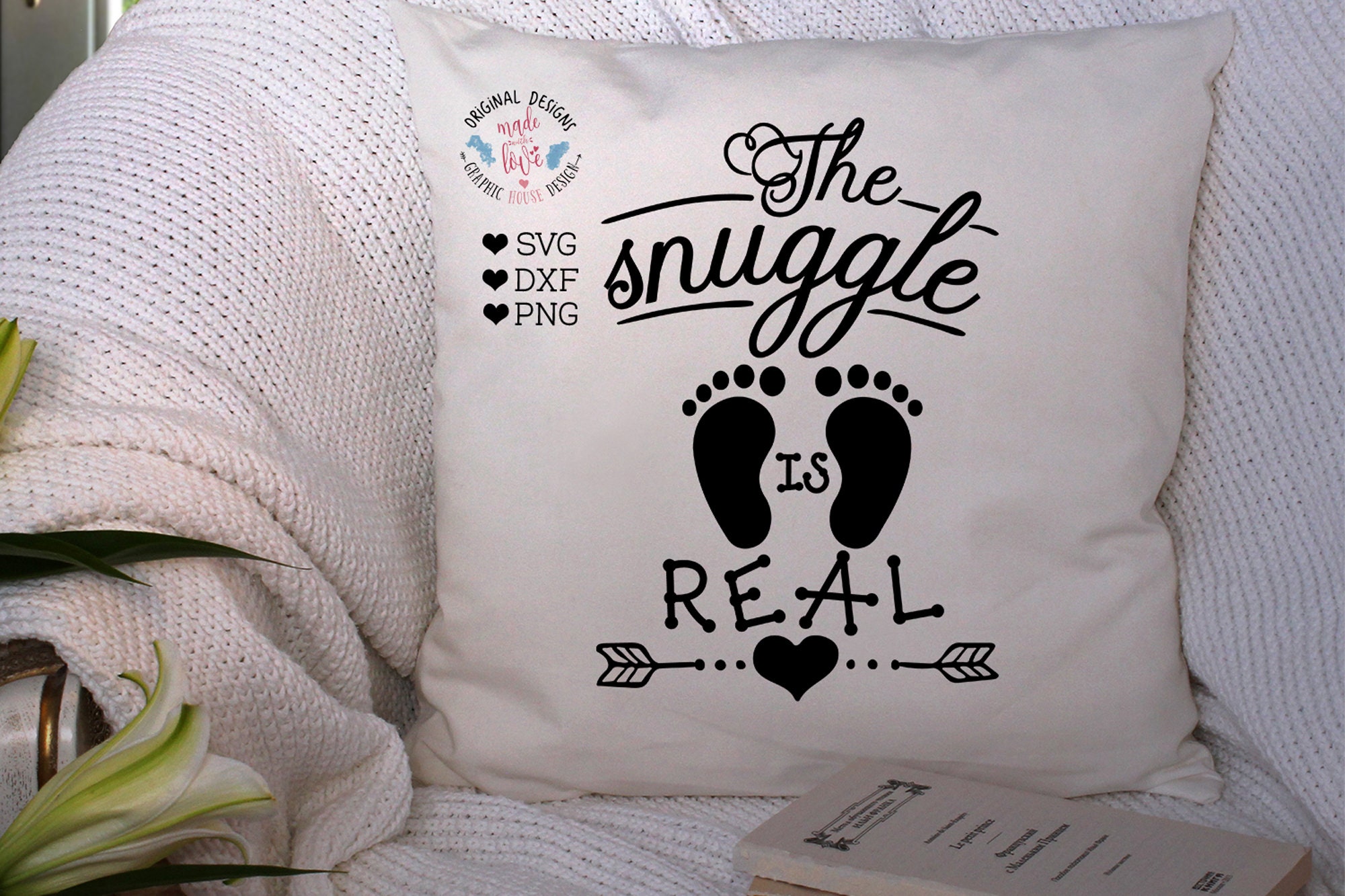 The Snuggle is Real SVG Baby SVG Nursery Svg Baby Onesie | Etsy