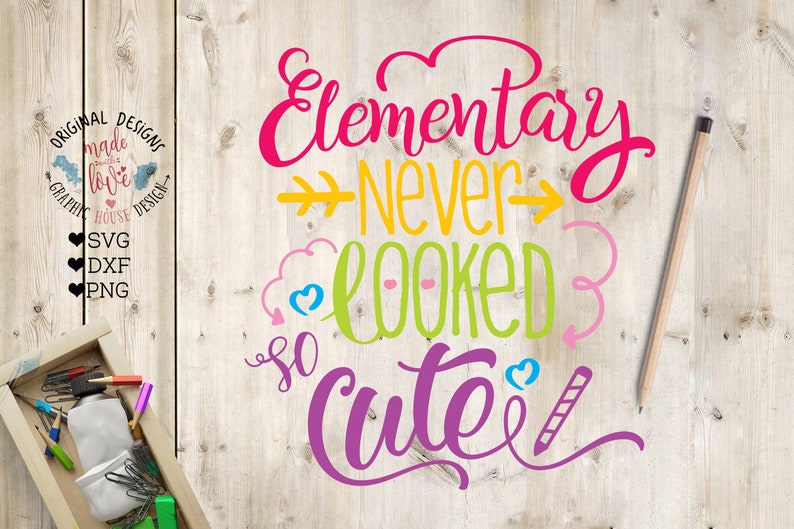 Back to School Svg Elementary Svg School SVG Elementary | Etsy