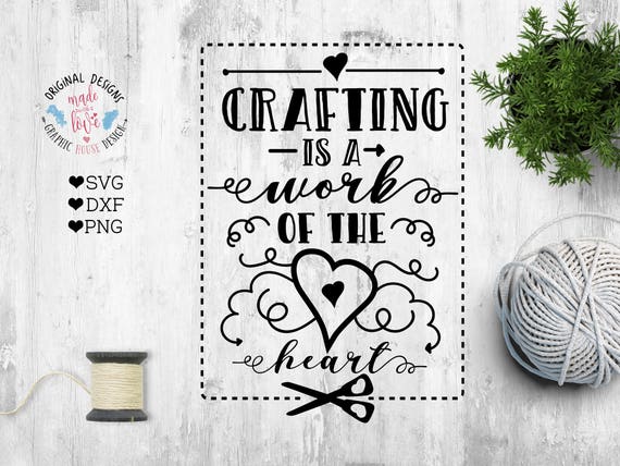 Crafting svg crafting cut file craft svg crafters svg | Etsy