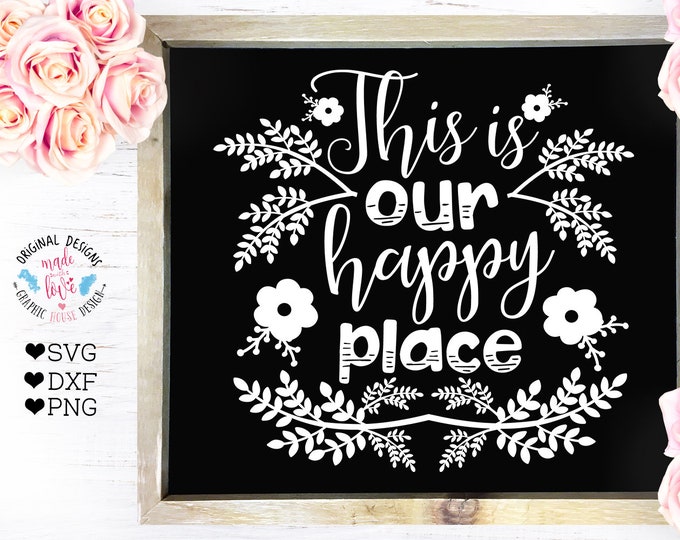Our First Home Cut File in SVG, DXF, PNG, New Home Svg, New Home Decor ...
