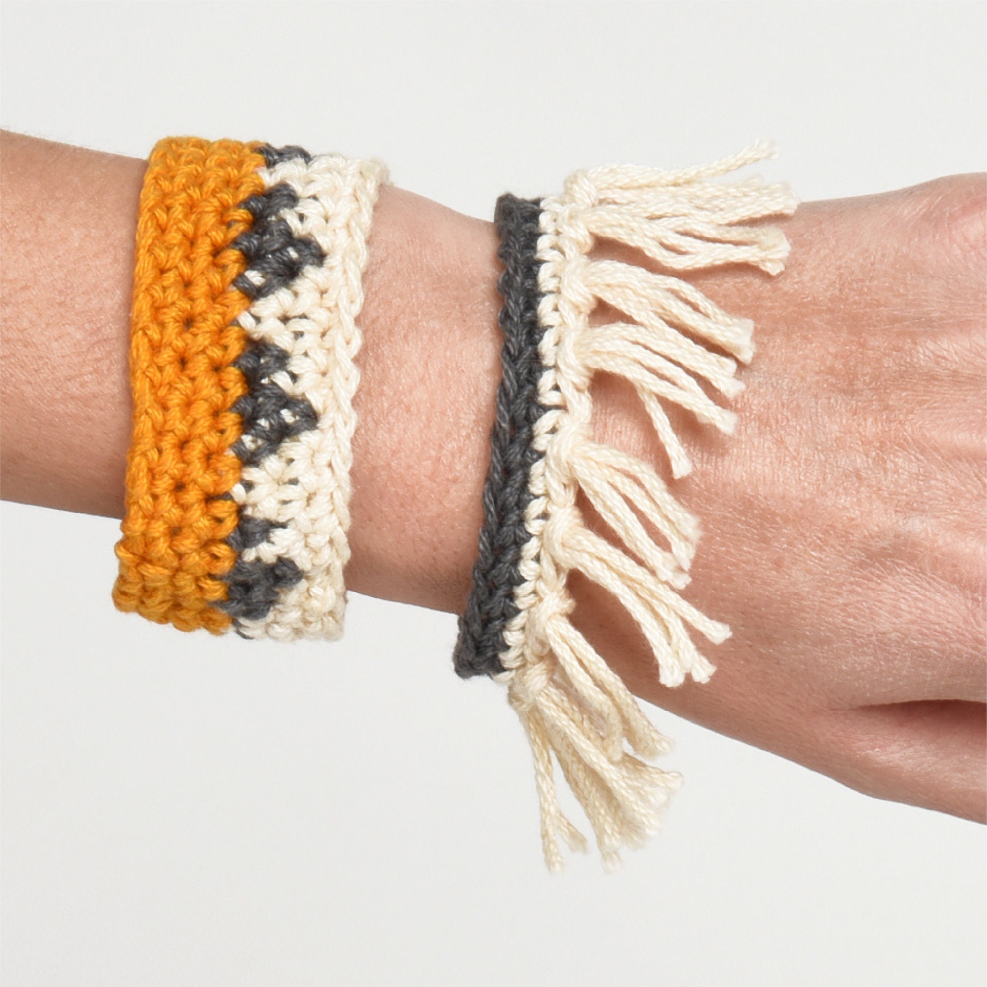 Crochet PATTERN 4 Tapestry Crochet Bracelets Jewelry - Etsy