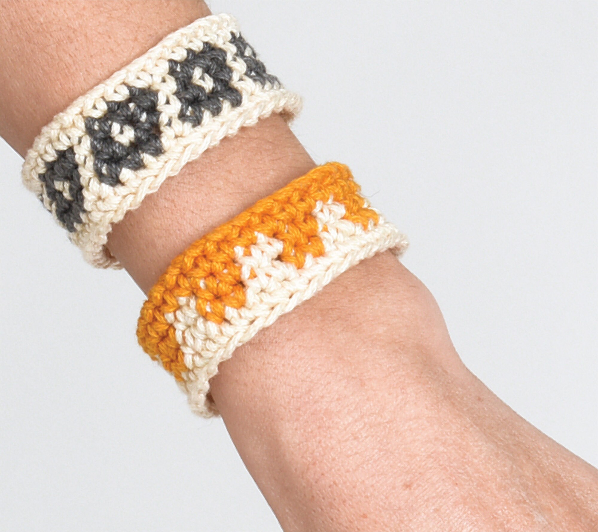 Crochet PATTERN 4 Tapestry Crochet Bracelets Jewelry - Etsy