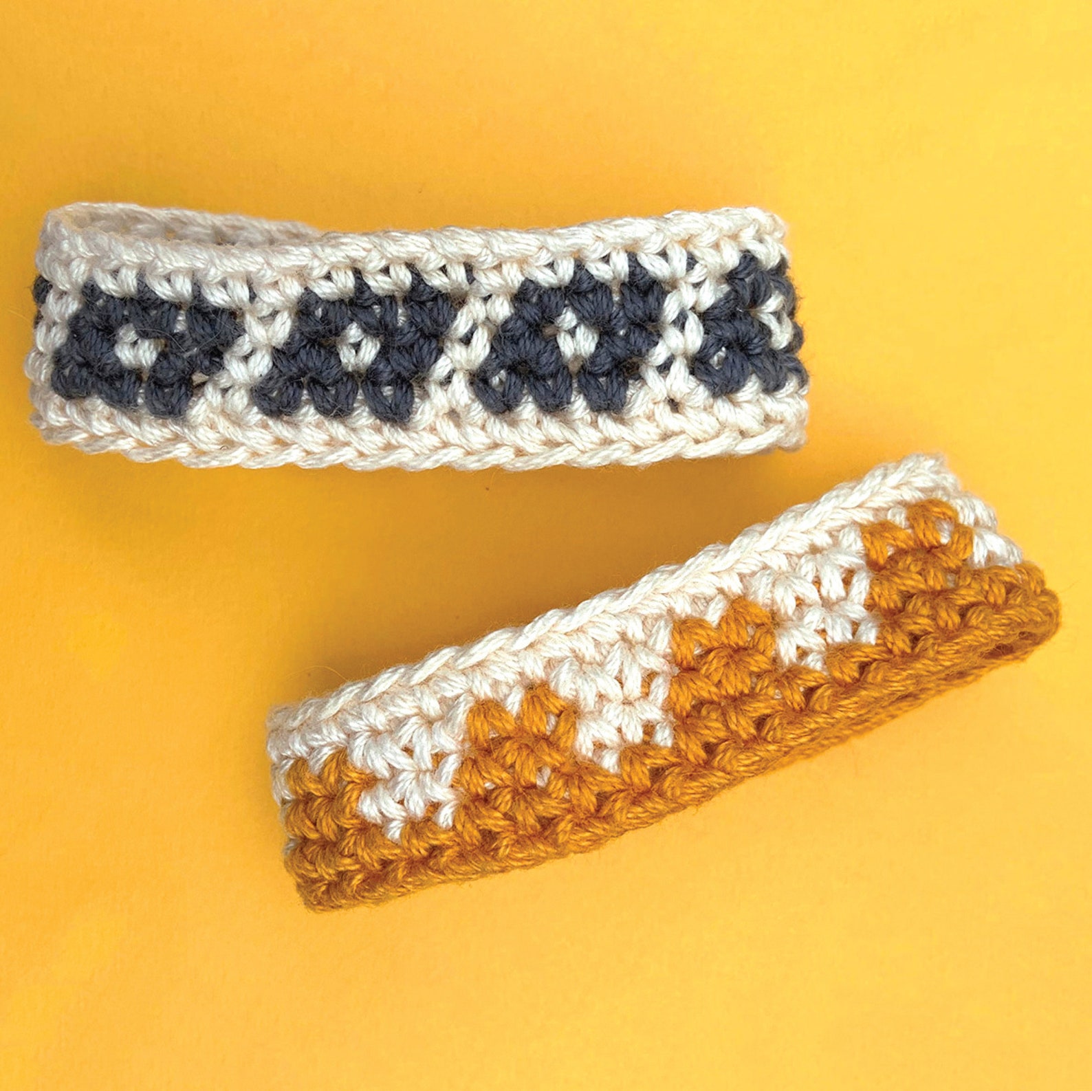 Crochet PATTERN 4 Tapestry Crochet Bracelets Jewelry Aztec Bracelet Set ...
