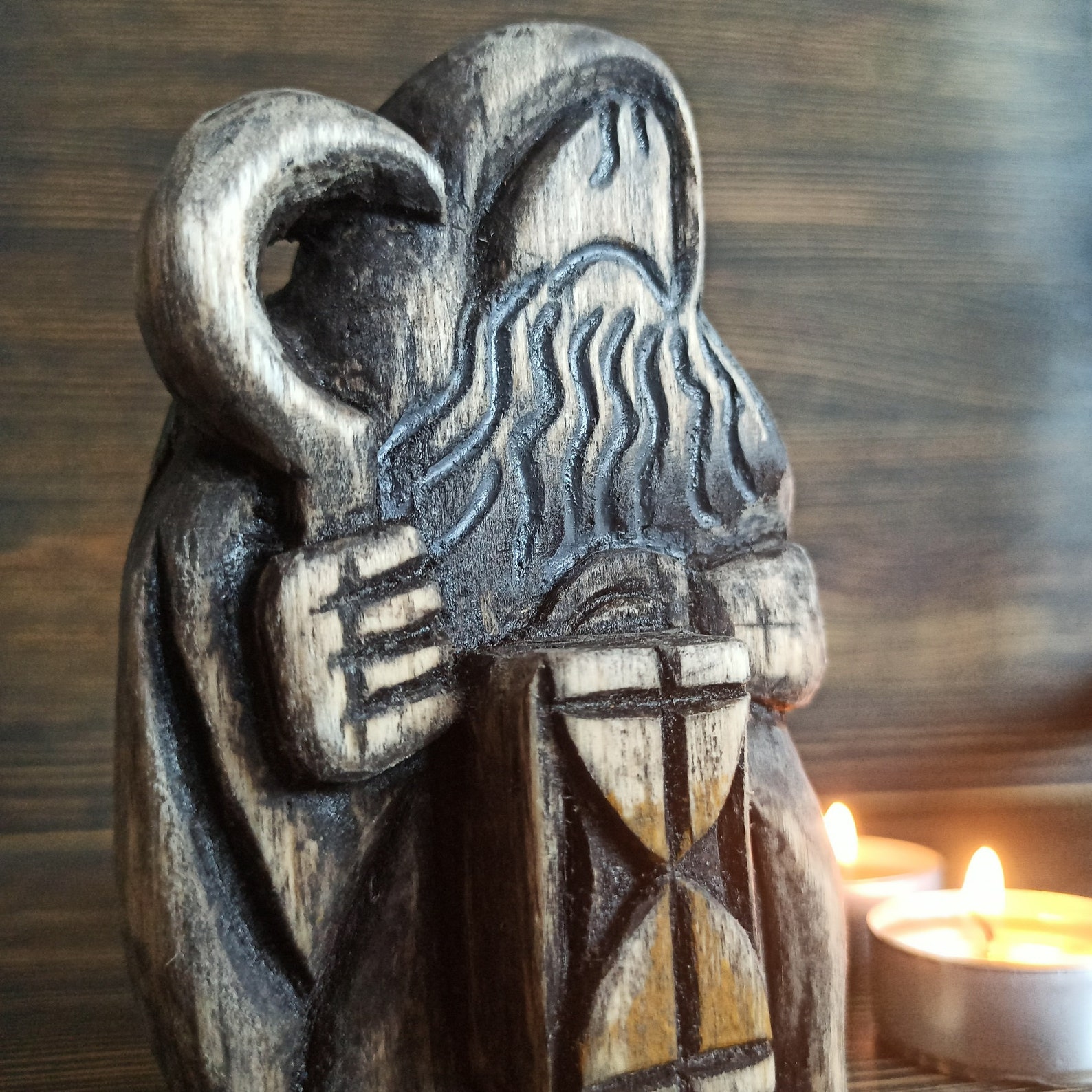Chronos Cronos God Statue | Etsy