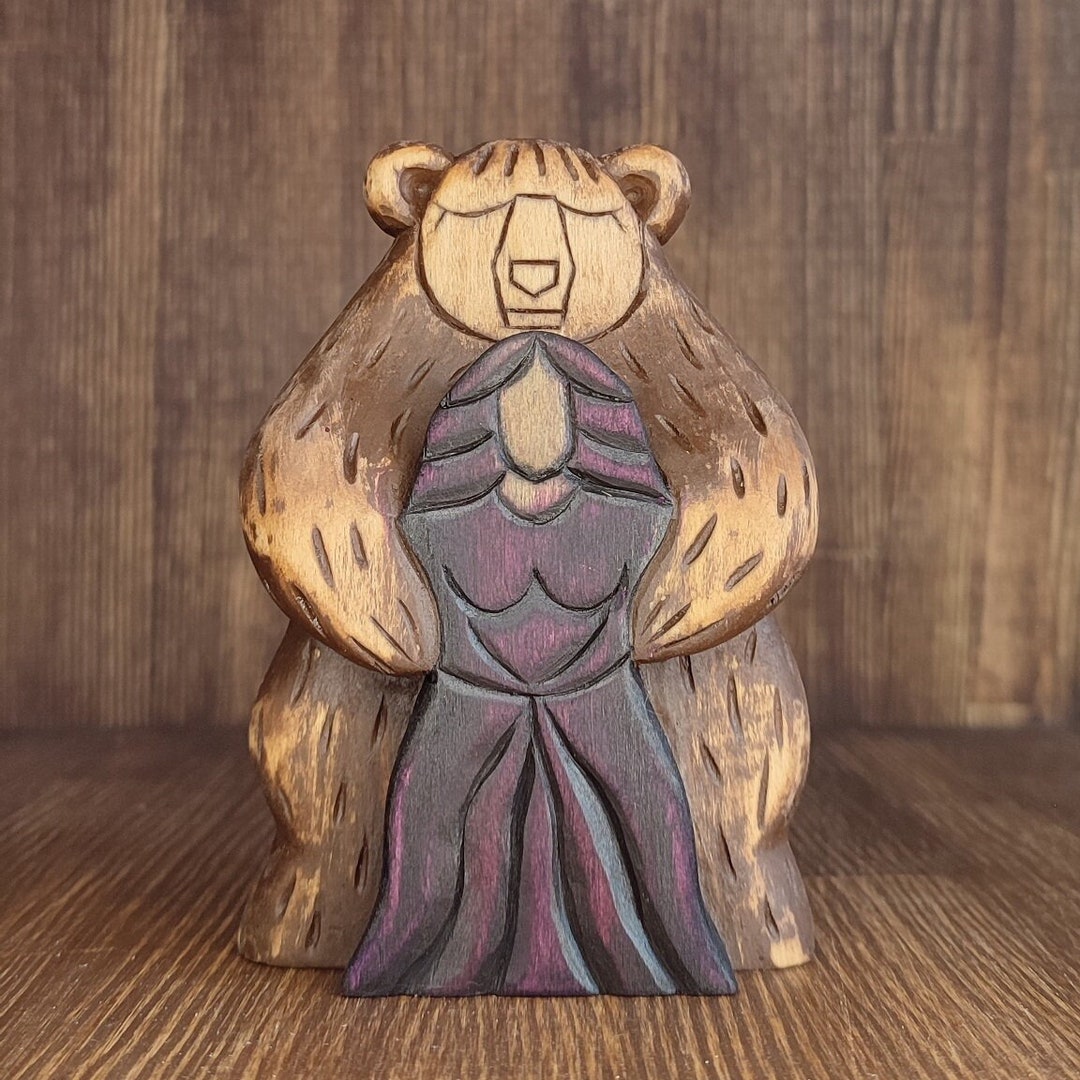 Artio Bear Goddess Pagan Witch Celtic Goddess Statue - Etsy