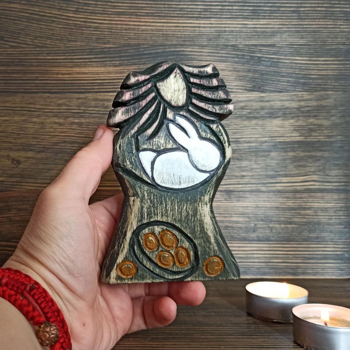 Ostara Statue Wheel of the Year Spring Equinox Heathen Asatru | Etsy