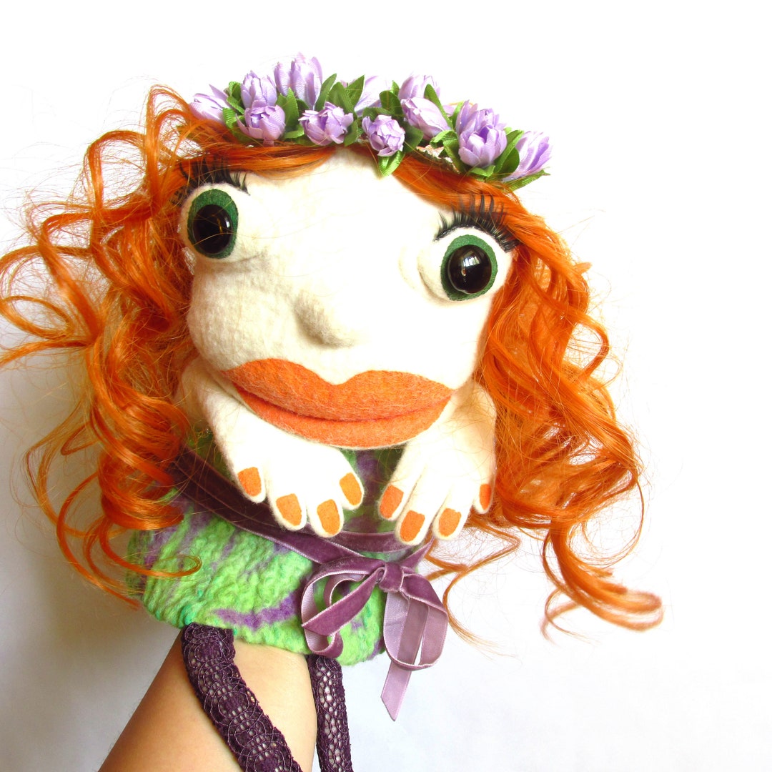 Marionette Muppet Hand Puppet Theatre Fairy Anime Pretty Girl Scary ...