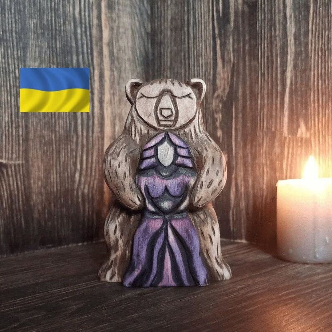 Artio Bear Goddess Pagan Witch Celtic Goddess Statue - Etsy