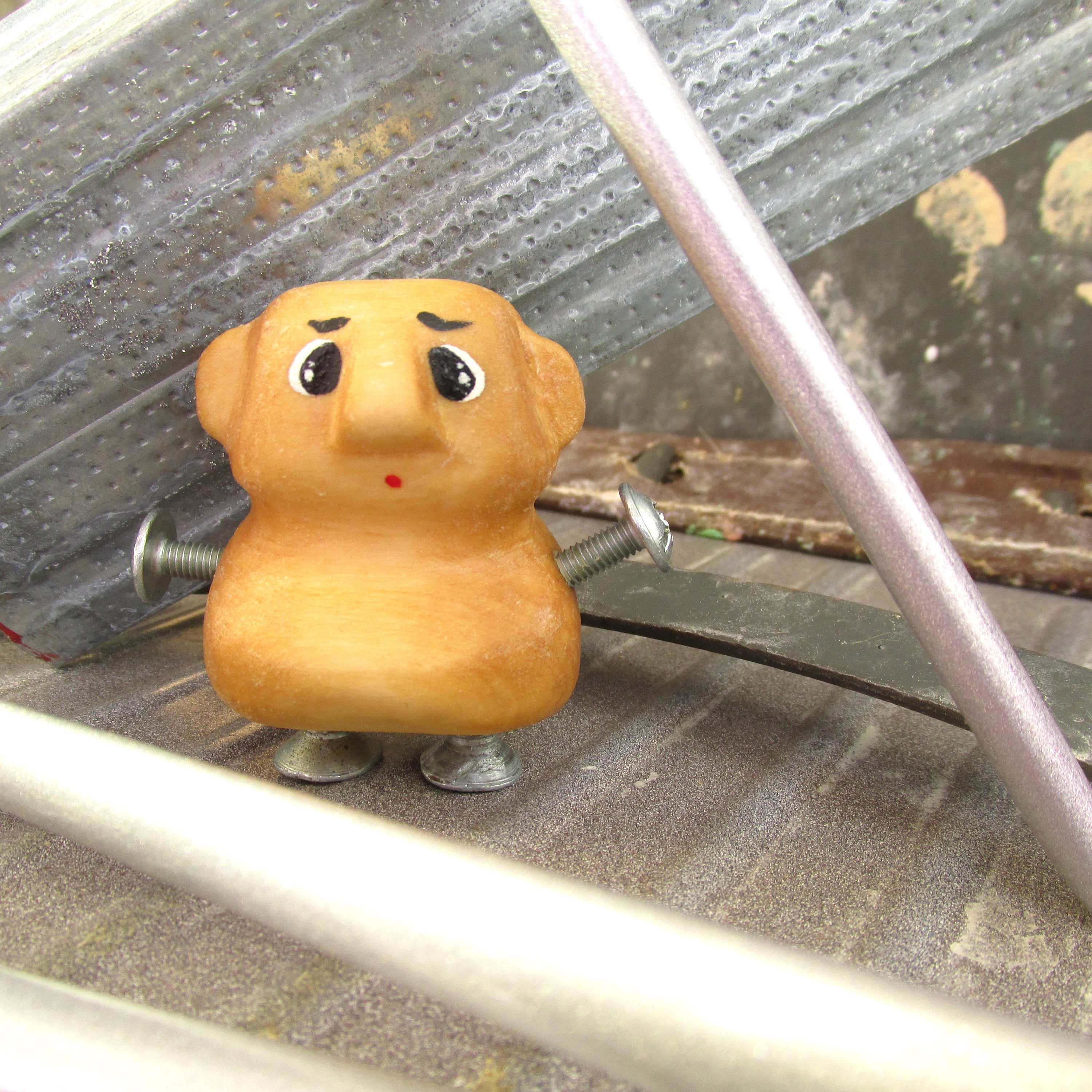 Artist Doll Ooak Wooden Metal Statue Figurine Sculpture Fairy | Etsy