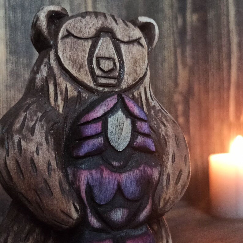 Artio Bear Goddess Pagan Witch Celtic Goddess Statue - Etsy