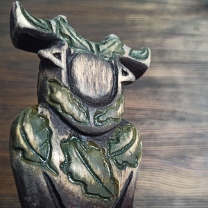 Cernunnos Statue Green Man Horned God Pan Herne the Hunter - Etsy