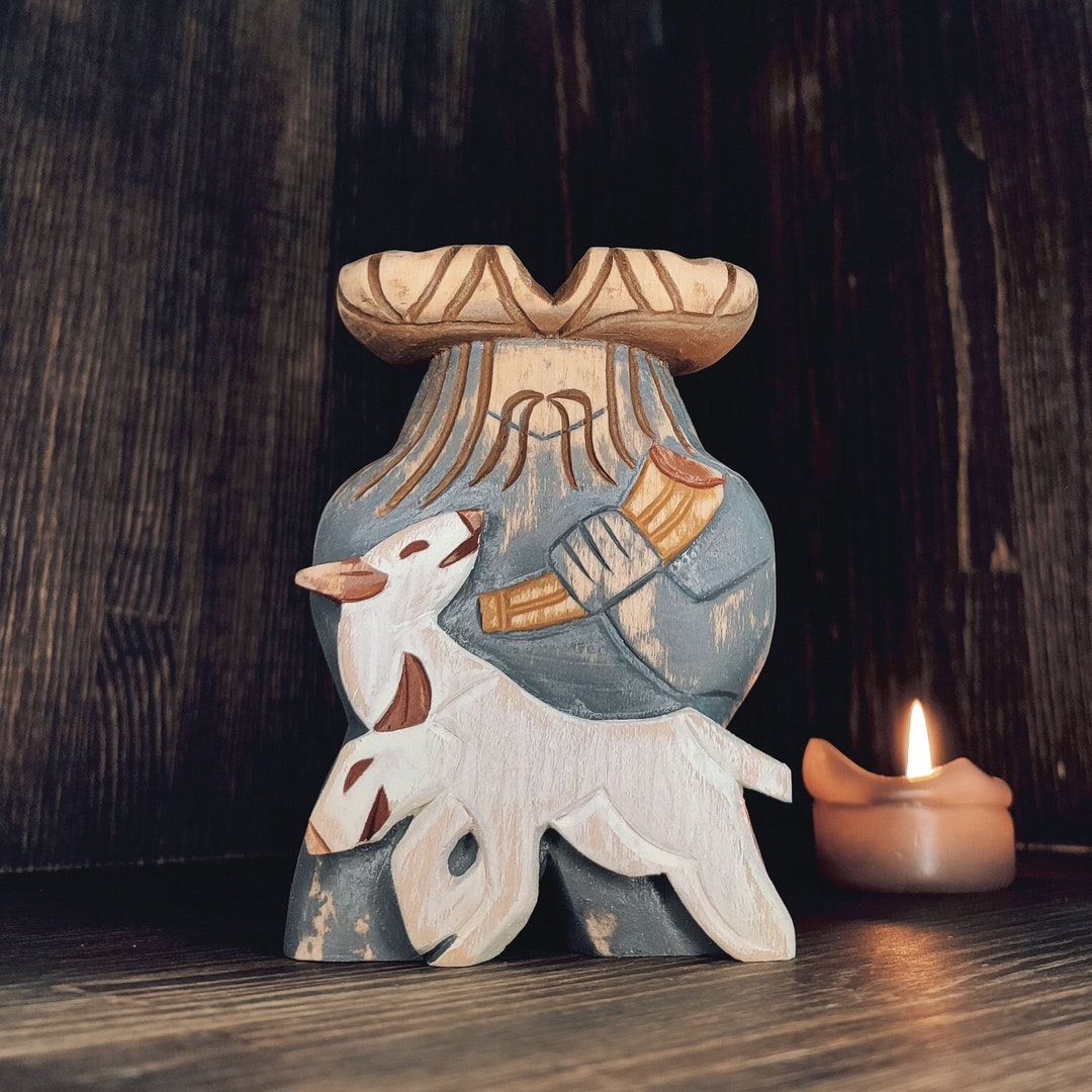 Arawn God Statue Celtic Welsh Annwfn - Etsy