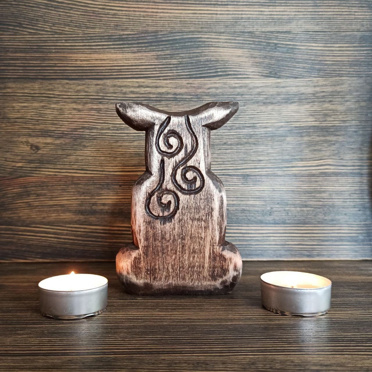 Cernunnos statue Horned god | Etsy