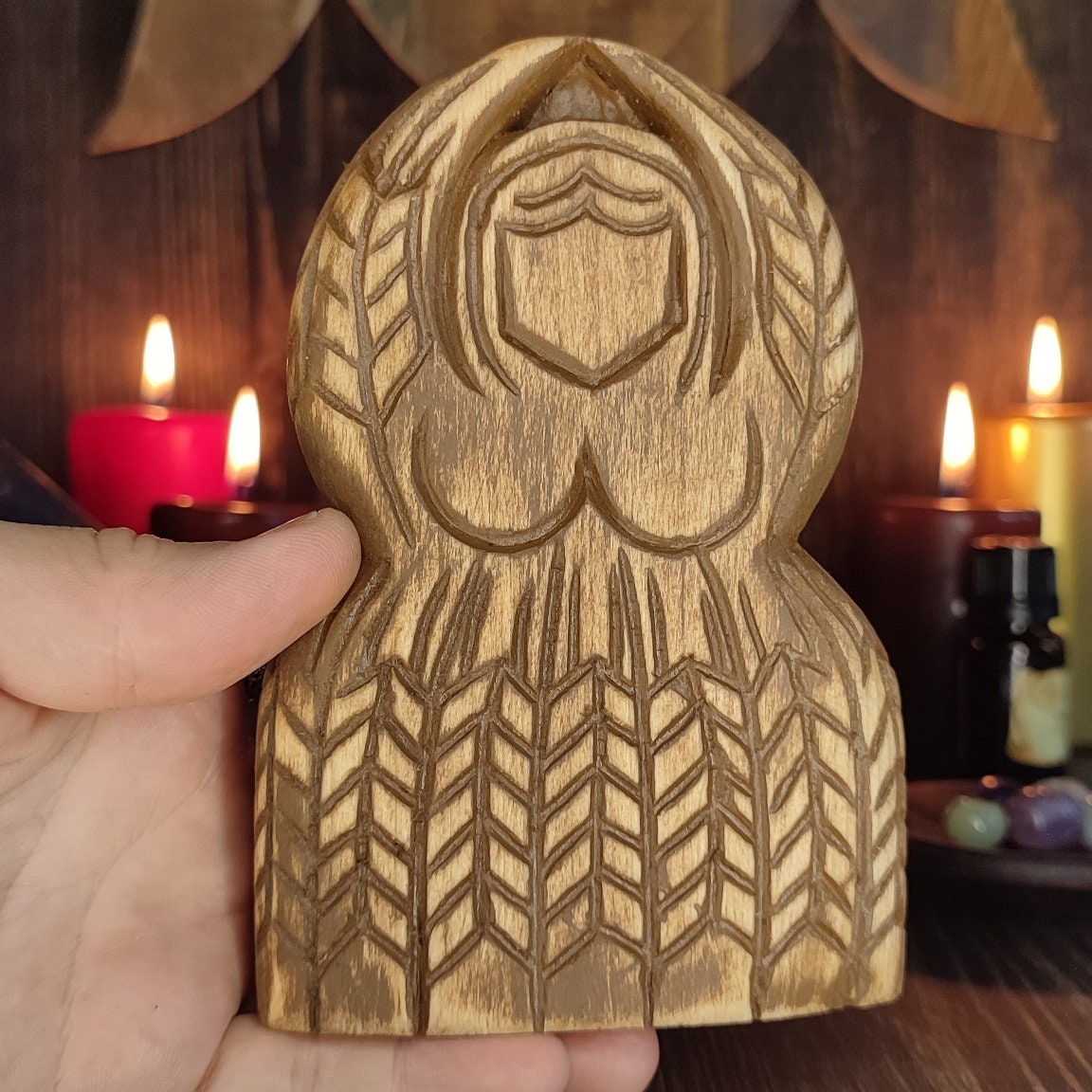 Lammas Goddess Statue Wheel of the Year Sabbat Pagan Fest First Harvest ...